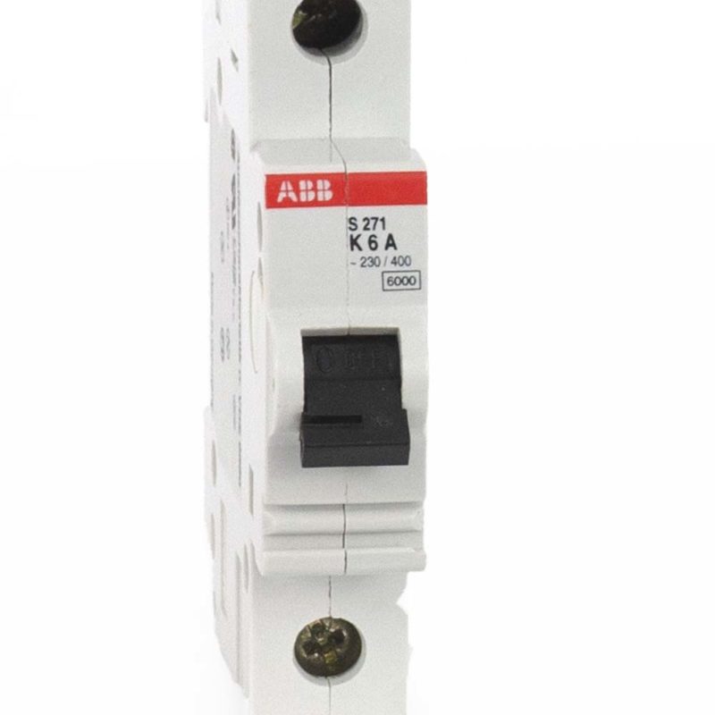 ABB S271 K6A 1 Pole Circuit Breaker S271K6A | High Purity Equipment